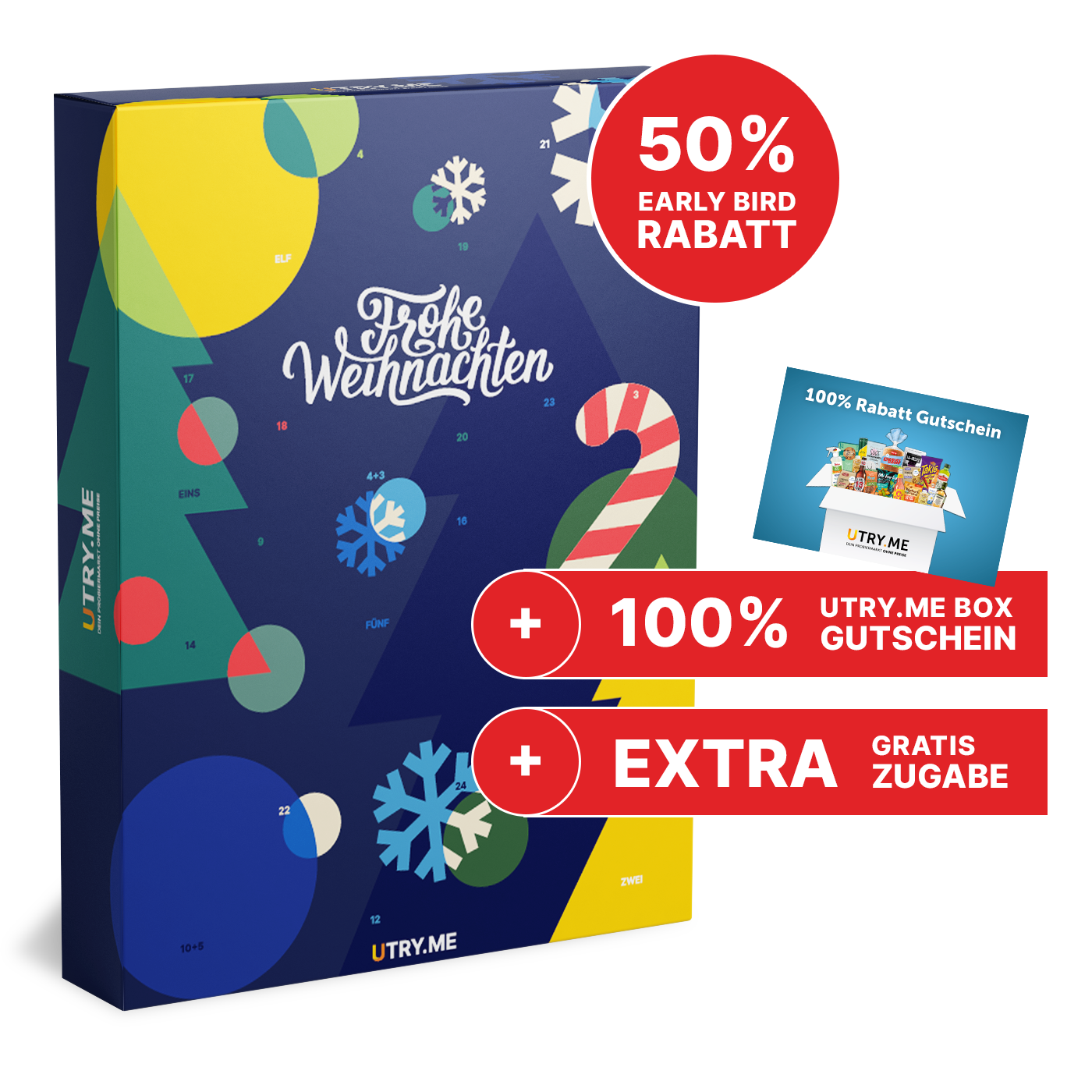 UTRY.ME XL Adventskalender 2024 – Utry.me GmbH
